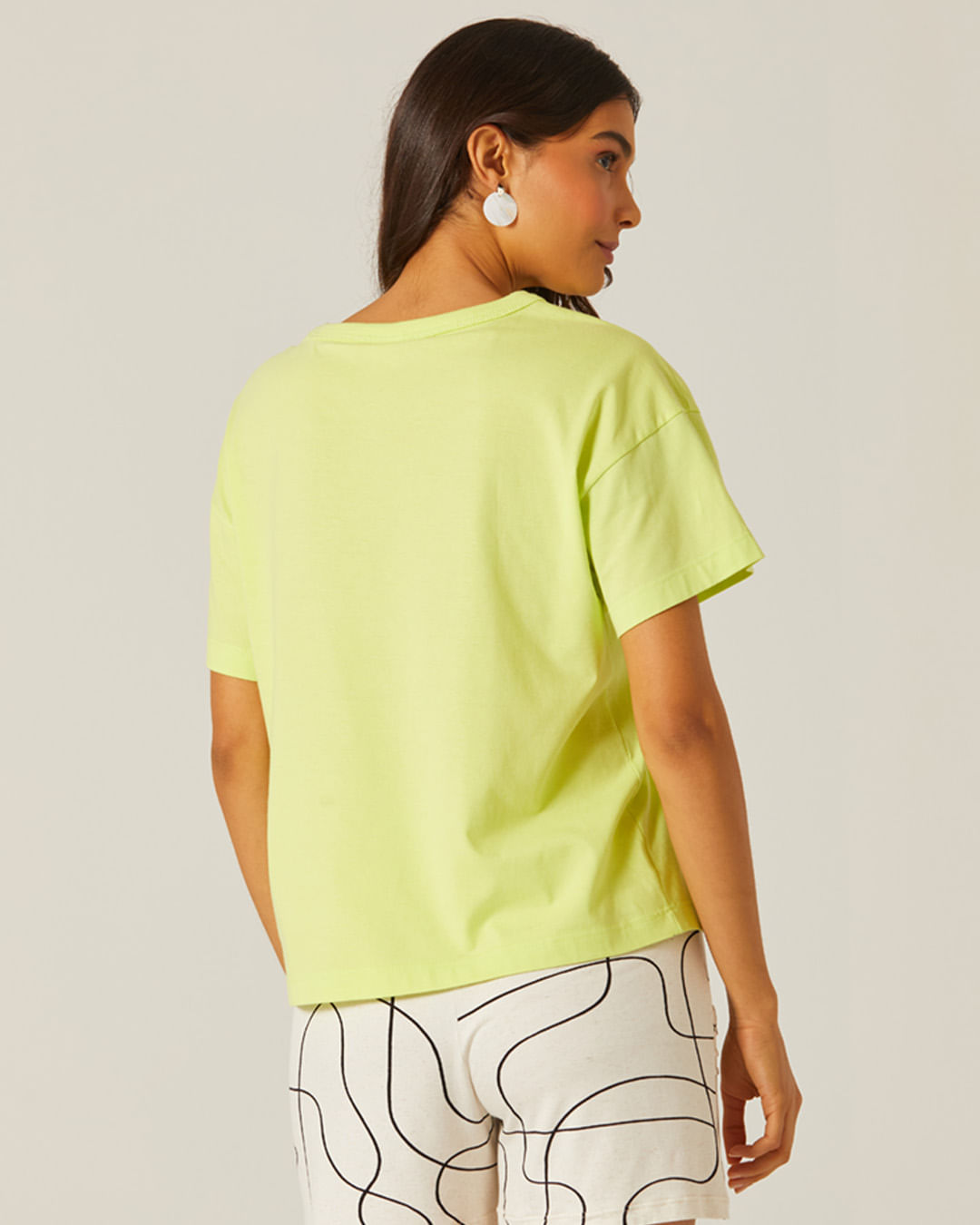 Blusa Neon Oversized Feminina em Algodão - Conforto e Estilo - Malwee