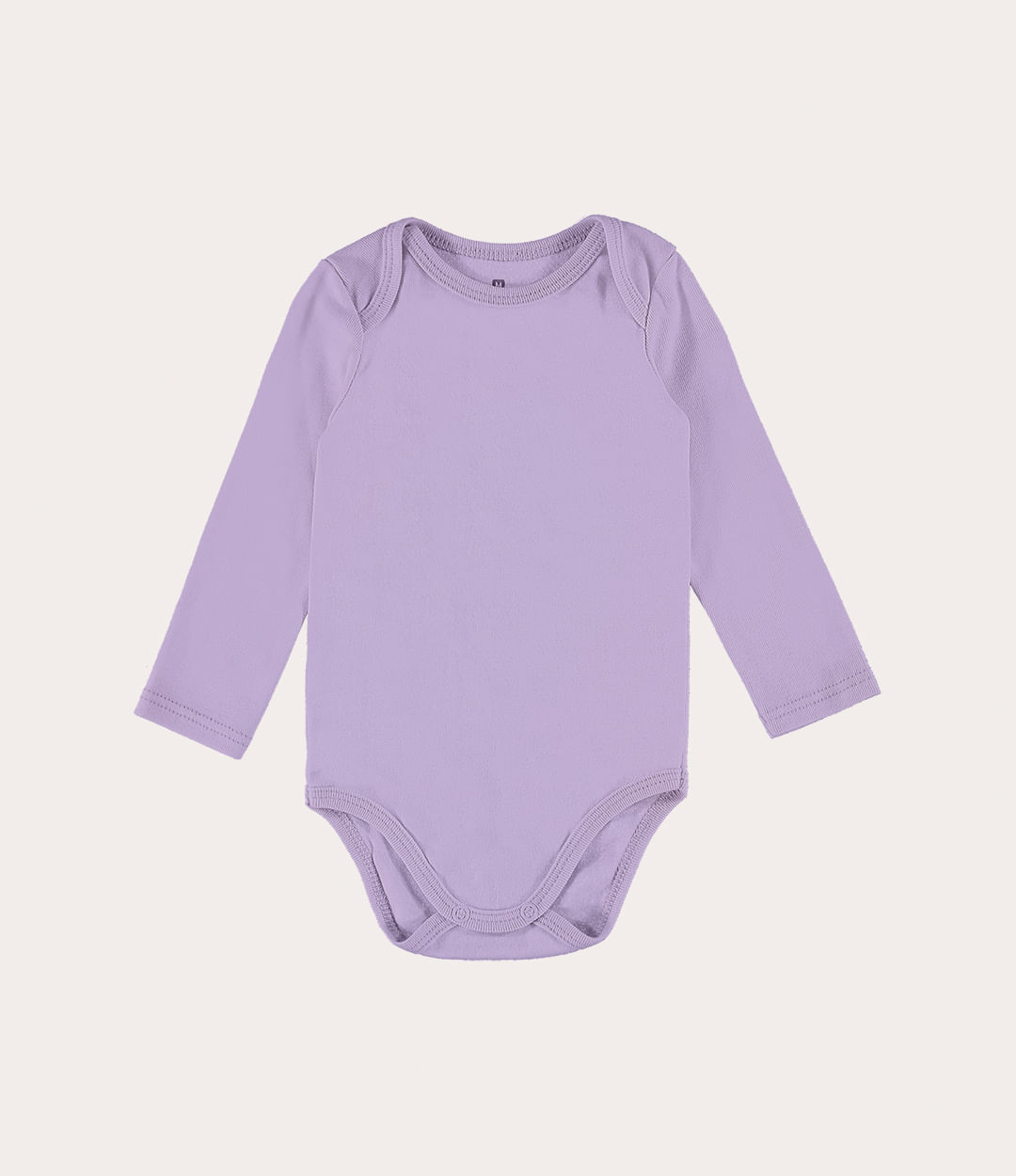 Boby Bebê Manga Longa em Ribana Leve Malweee Kids Roxo-1 - Malwee